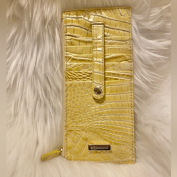 Brahmin | Bags | Nwot Brahmin Credit Card Wallet Ombre Melbourne ...